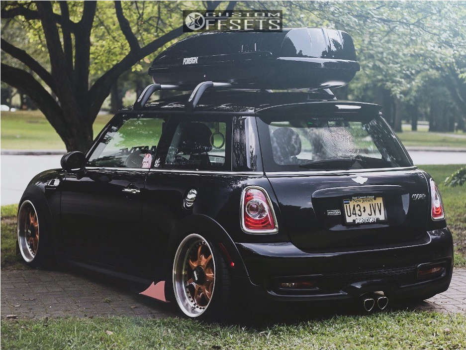2013 Mini Cooper with 17x8 20 BBS Style 19 and 195/40R17 Kumho Ecsta ...