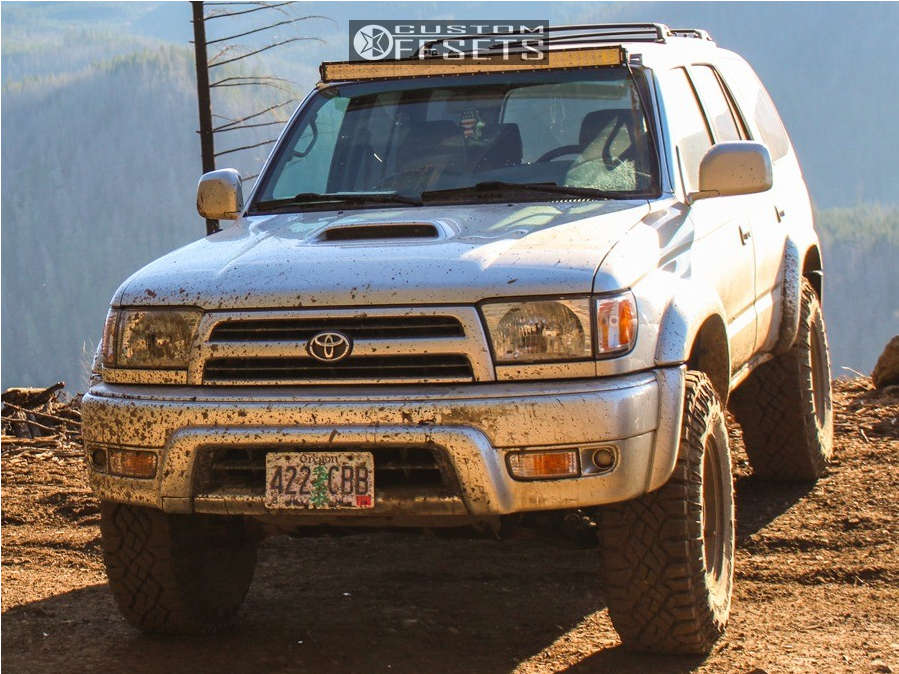 2001 Toyota 4Runner with 16x9 0 KMC KM301 and 33/11.5R16 Goodyear ...