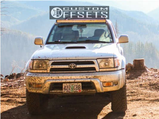 2001 Toyota 4Runner with 16x9 0 KMC KM301 and 33/11.5R16 Goodyear ...