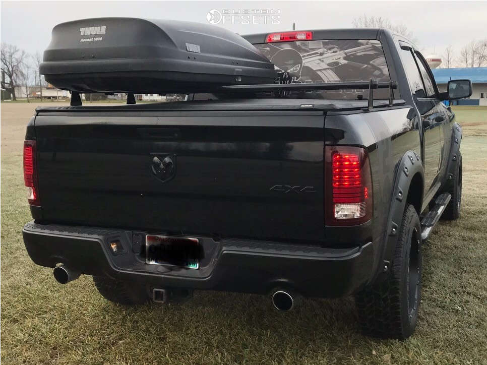 2013 Ram 1500 with 20x10 -24 Pure Grit Grit and 275/55R20 Cooper ...