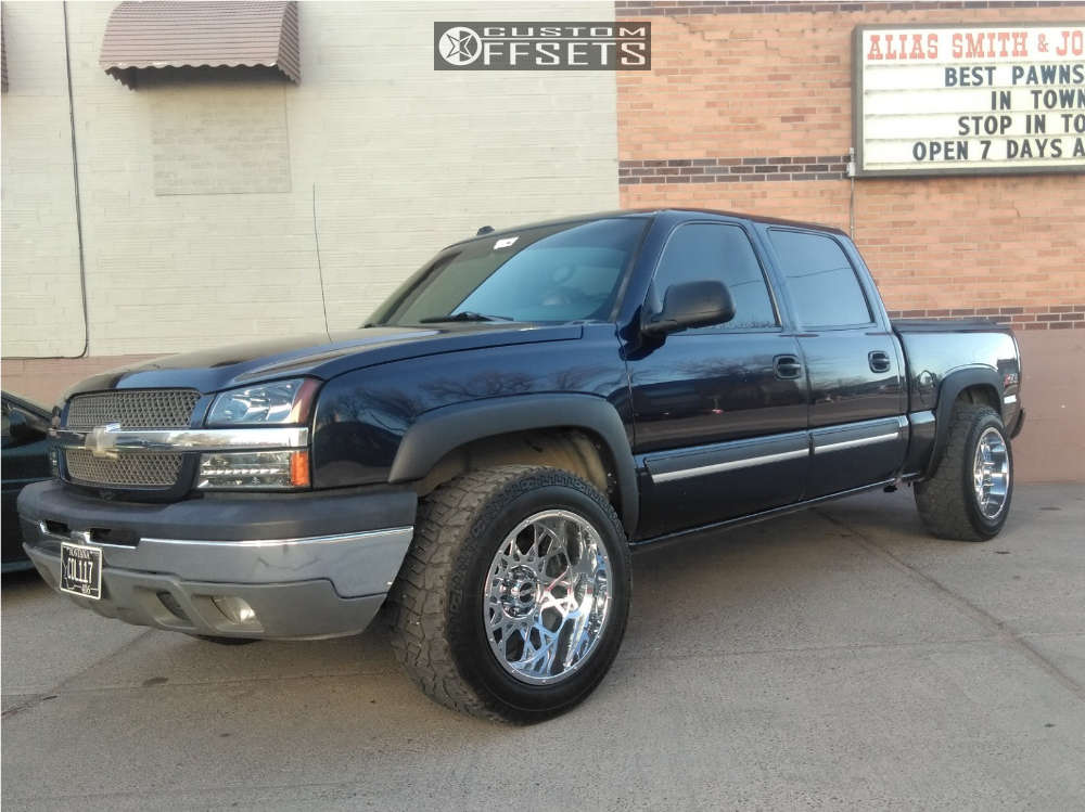 2005 Chevrolet Silverado 1500 with 20x12 -51 Vision Rocker and 305 ...