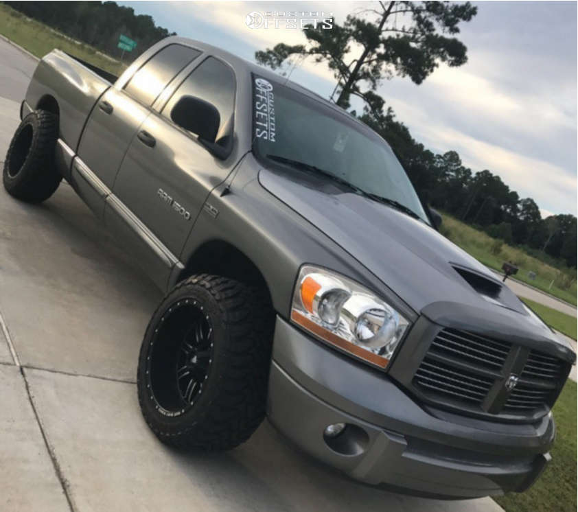 2006 Dodge Ram 1500 with 20x12 -44 Red Dirt Road Dirt and 33/12.5R20 ...