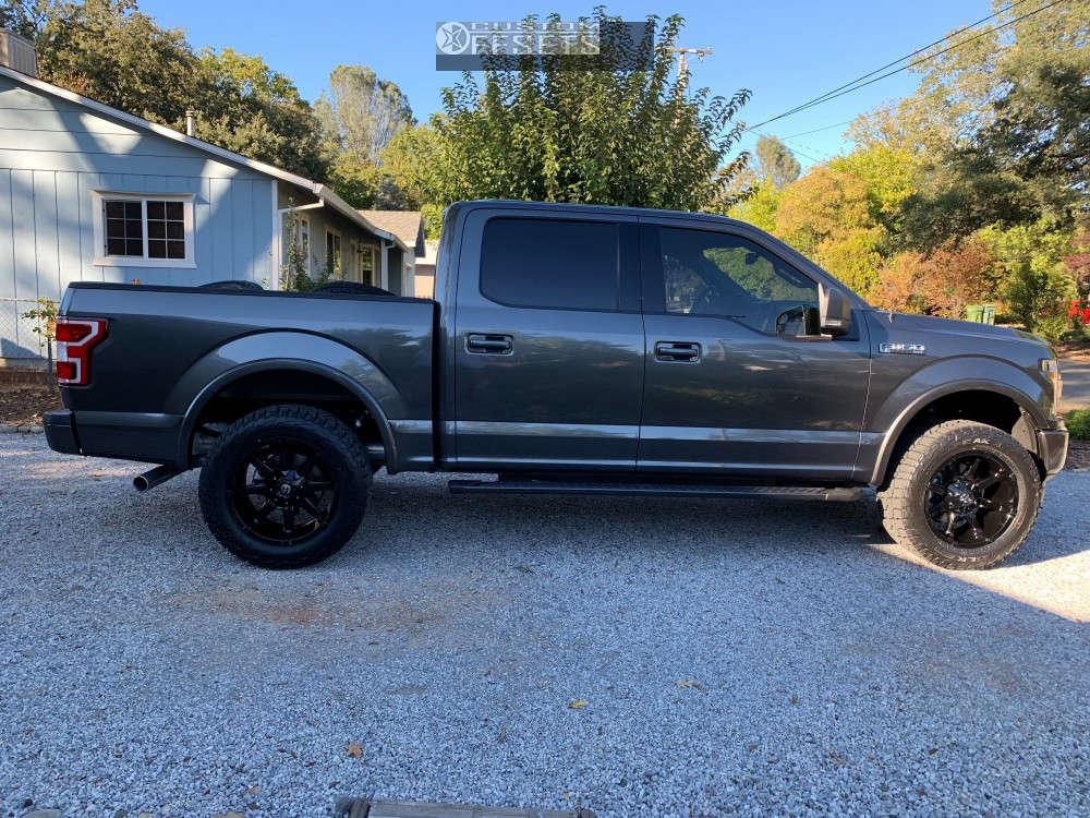 2018 Ford F-150 with 20x10 -12 Fuel Coupler and 305/55R20 Falken ...
