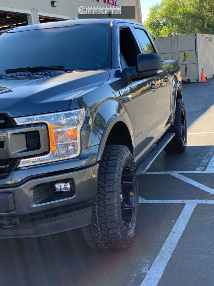 2018 Ford F-150 with 20x10 -12 Fuel Coupler and 305/55R20 Falken ...
