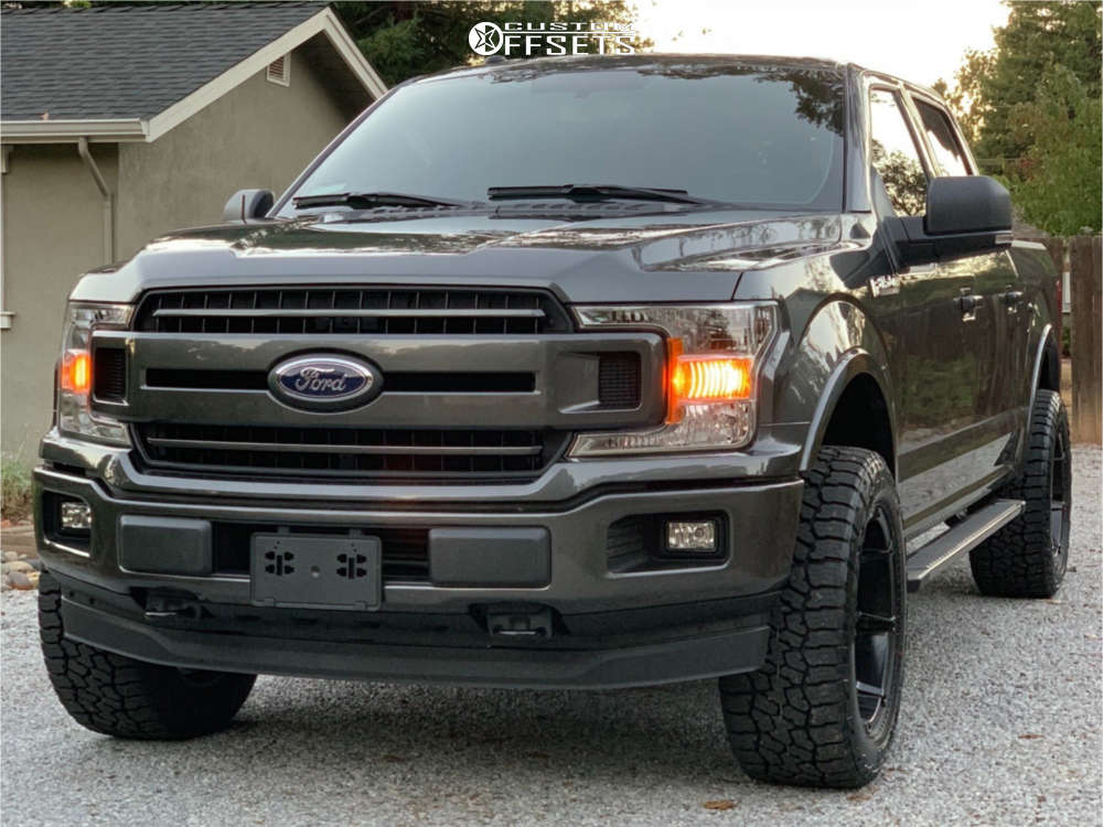 2018 Ford F-150 with 20x10 -12 Fuel Coupler and 305/55R20 Falken ...