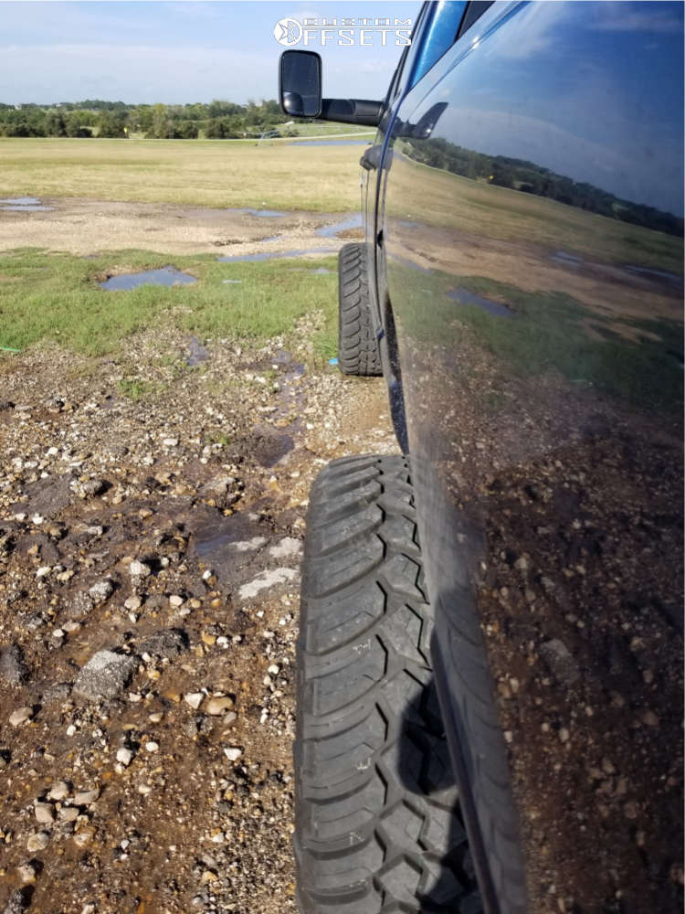 2008 Dodge Ram 2500 with 20x12 -51 Vision Prowler and 305/55R20 AMP Mud ...