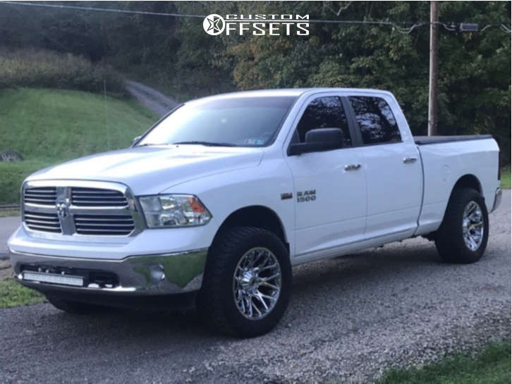 2015 Ram 1500 with 20x10 -25 Dropstars 654v and 305/55R20 AMP Terrain ...