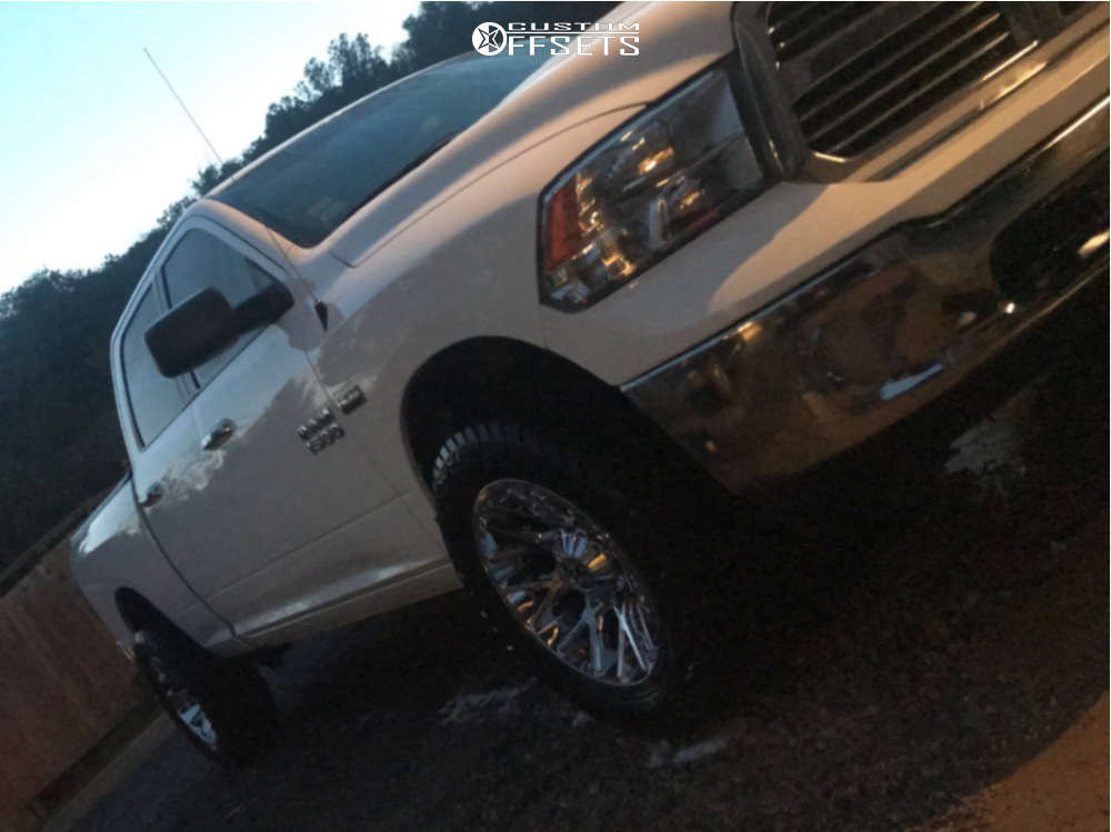 2015 Ram 1500 with 20x10 -25 Dropstars 654v and 305/55R20 AMP Terrain ...