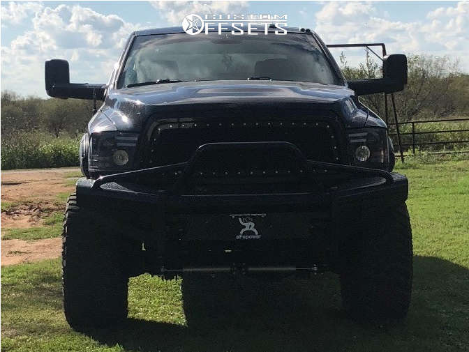 2016 Ram 2500 with 20x12 -44 Dropstars 654bm and 38/15.5R20 Nitto Trail ...