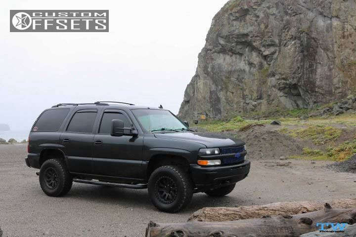 2006 Chevrolet Tahoe with 17x9 -6 Pro Comp Series 36 and 305/65R17 Pro ...
