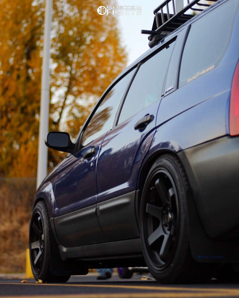 2003 Subaru Forester with 18x8.5 35 MST Mt01 and 225/45R18 Falken Ziex ...