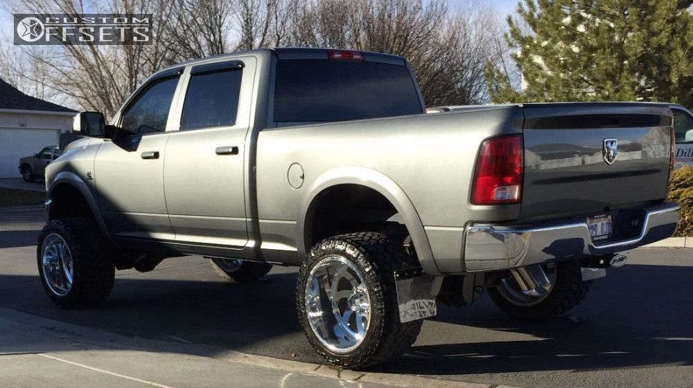 2012 Ram 3500 with 22x14 -73 American Force Blade SS and 355/40R22 ...