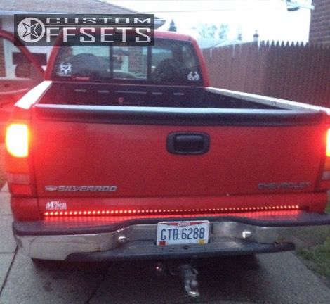 1999 Chevrolet Silverado 1500 with 17x8.5 18 Vision Warrior and 295 ...