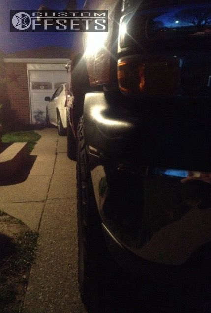 1999 Chevrolet Silverado 1500 with 17x8.5 18 Vision Warrior and 295 ...