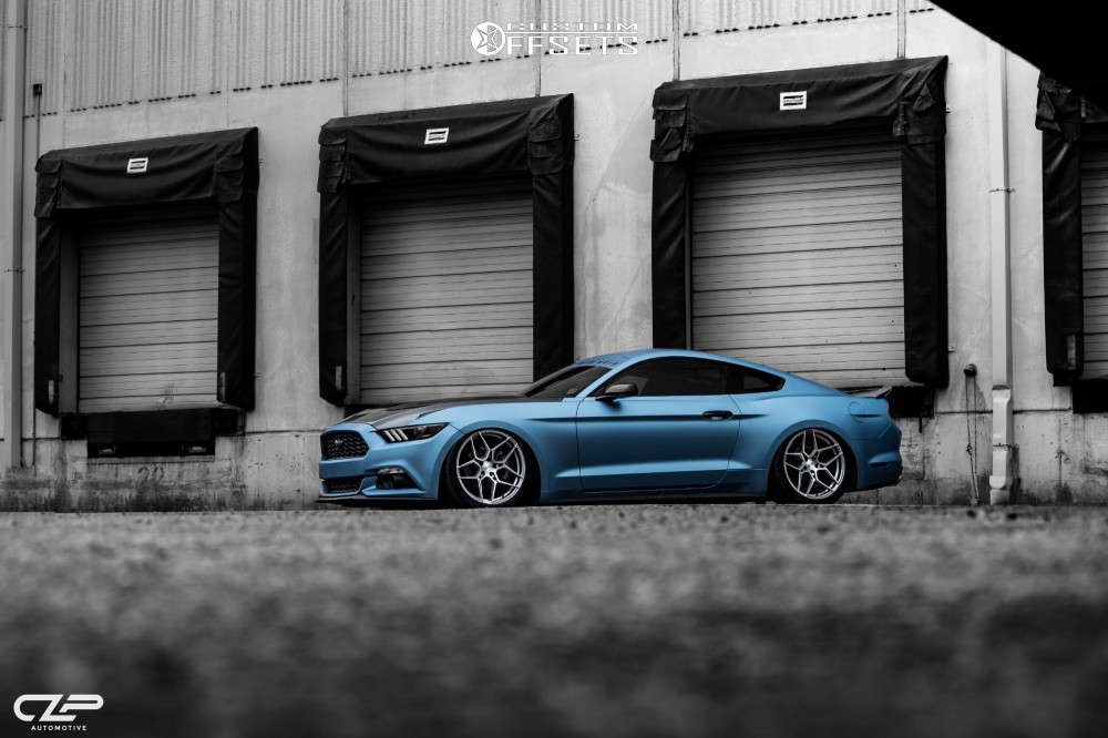2015 Ford Mustang with 20x10 40 Rohana Rfx11 and 275/30R20 General G ...