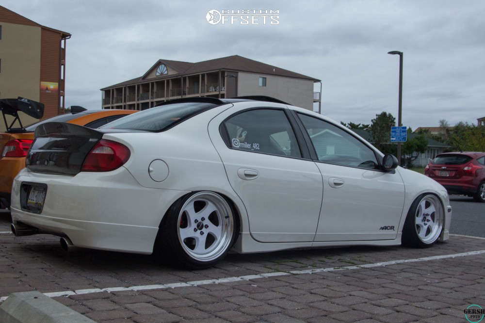 2005 Dodge Neon with 17x8.5 30 ARC Ar05 and 205/40R17 Nankang NS-20 and ...