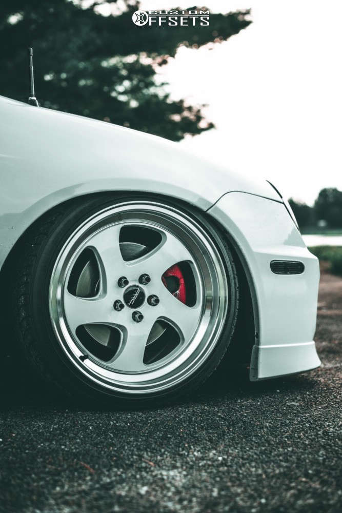 2005 Dodge Neon with 17x8.5 30 ARC Ar05 and 205/40R17 Nankang NS-20 and ...