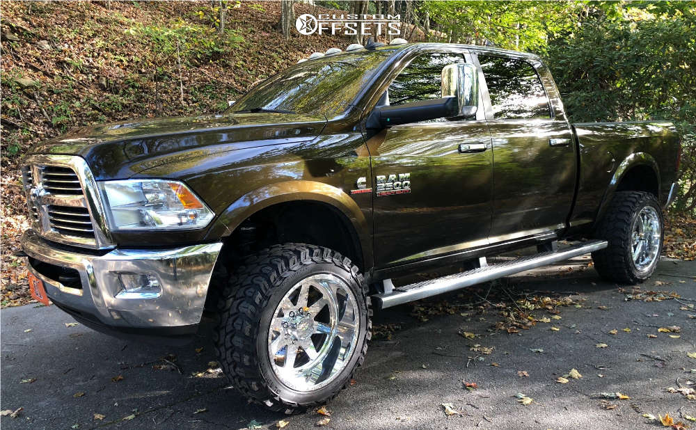 2013 Ram 2500 with 22x12 -40 American Force Independence Ss and 35/12 ...