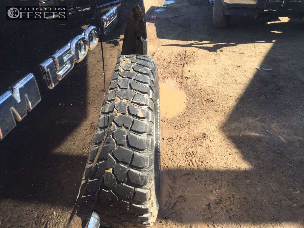 2011 Ram 1500 with 20x8 19 OEM Wheels Spaced Out Stockers and 37/12 ...