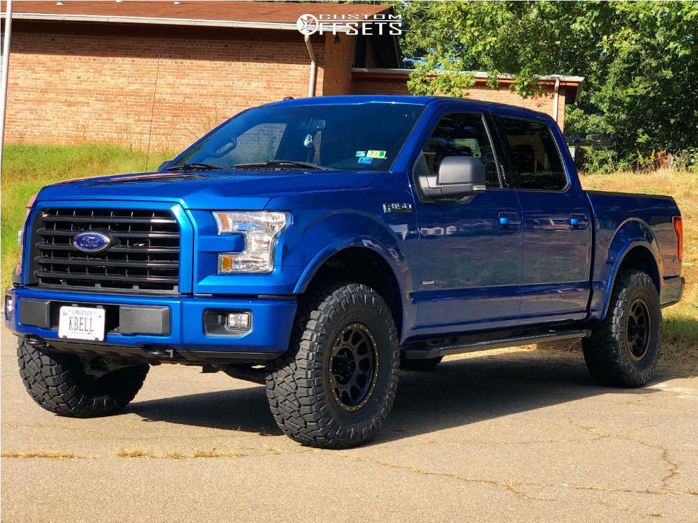 2016 Ford F-150 with 17x8.5 0 Method Nv and 35/12.5R17 Nitto Ridge ...