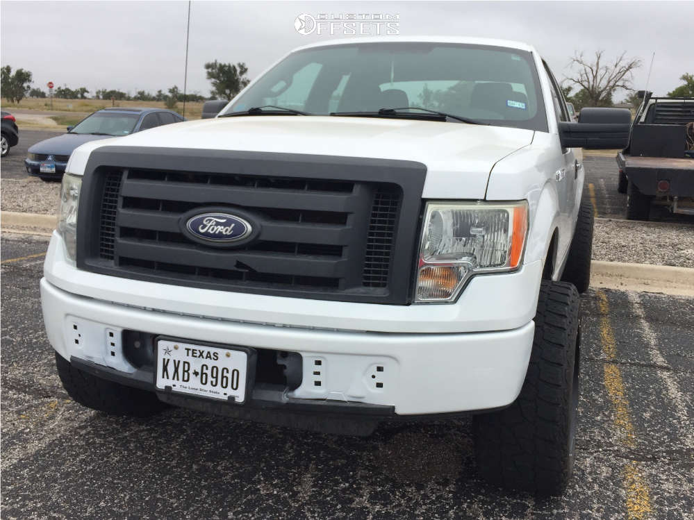2010 Ford F-150 with 20x12 -51 Vision Rocker and 305/55R20 Mickey ...