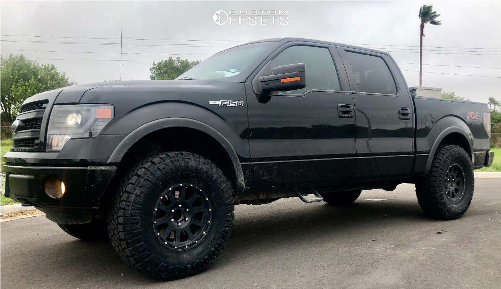2014 Ford F-150 with 18x9 -12 MB Wheels 352 and 37/12.5R18 Nitto Ridge ...