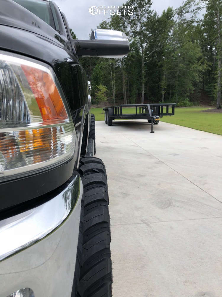 2011 Ram 3500 with 22x10 5 Tuff T05 and 37/13.5R22 AMP Mud Terrain ...