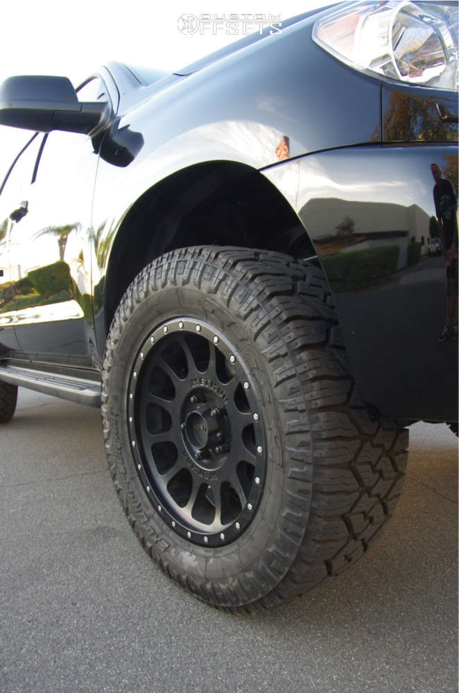 2017 Toyota Sequoia with 20x9 25 Method Nv and 35/12.5R20 Nitto Exo ...