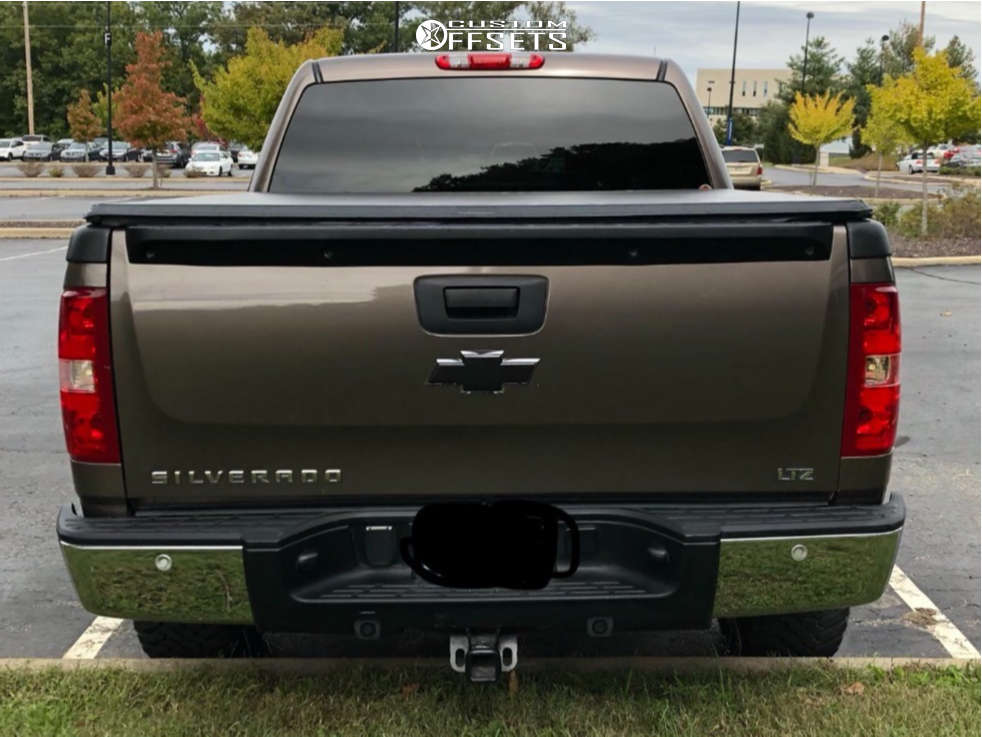 2007 Chevrolet Silverado 1500 with 17x9 0 MB Wheels Stryker and 33/12 ...