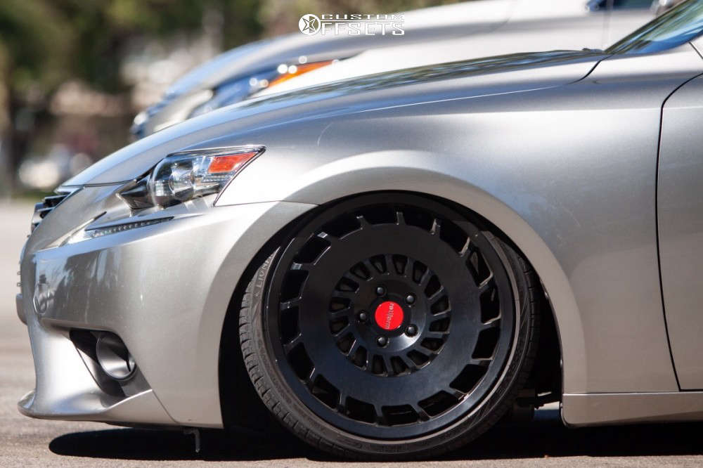 2015 Lexus IS250 with 19x8.5 45 Rotiform Ccv and 225/35R19 Lionhart Lh ...
