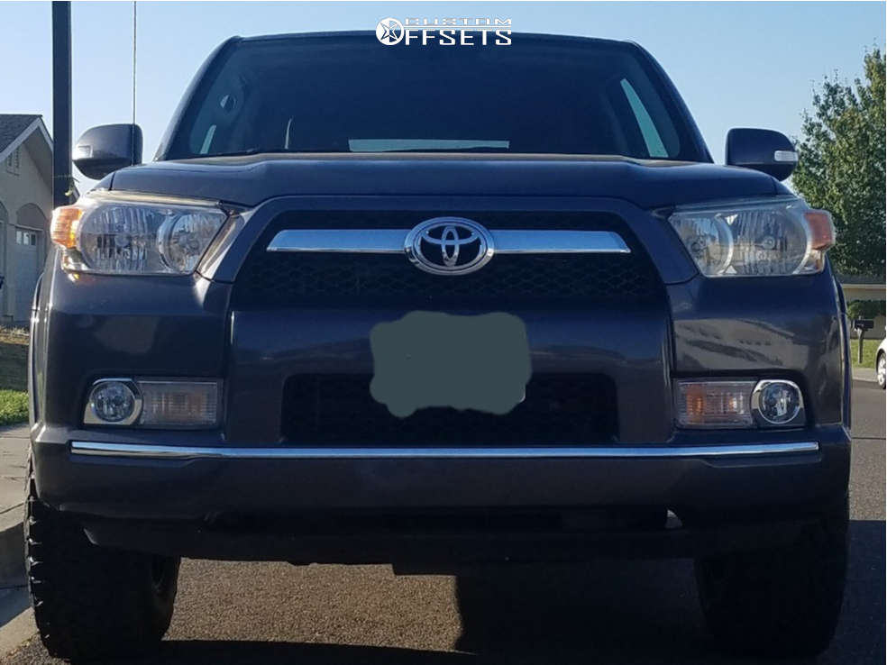 2010 Toyota 4Runner with 17x9 -12 American Racing ATX Ax201 and 275 ...