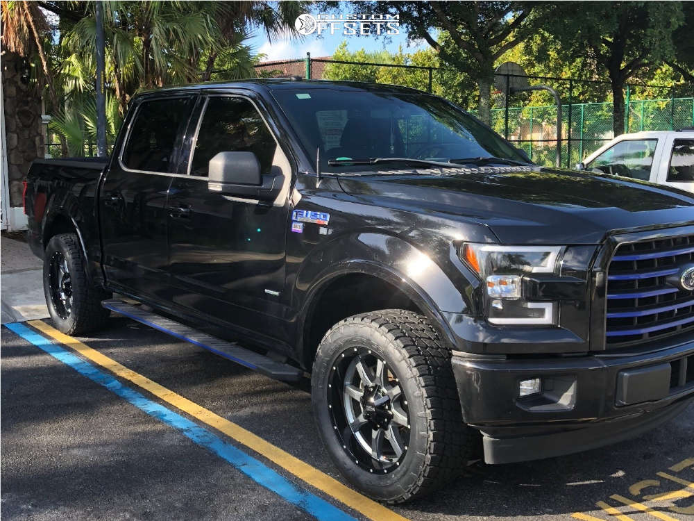 2017 Ford F-150 with 20x9 0 Moto Metal Mo970 and 285/55R20 Nitto Terra ...