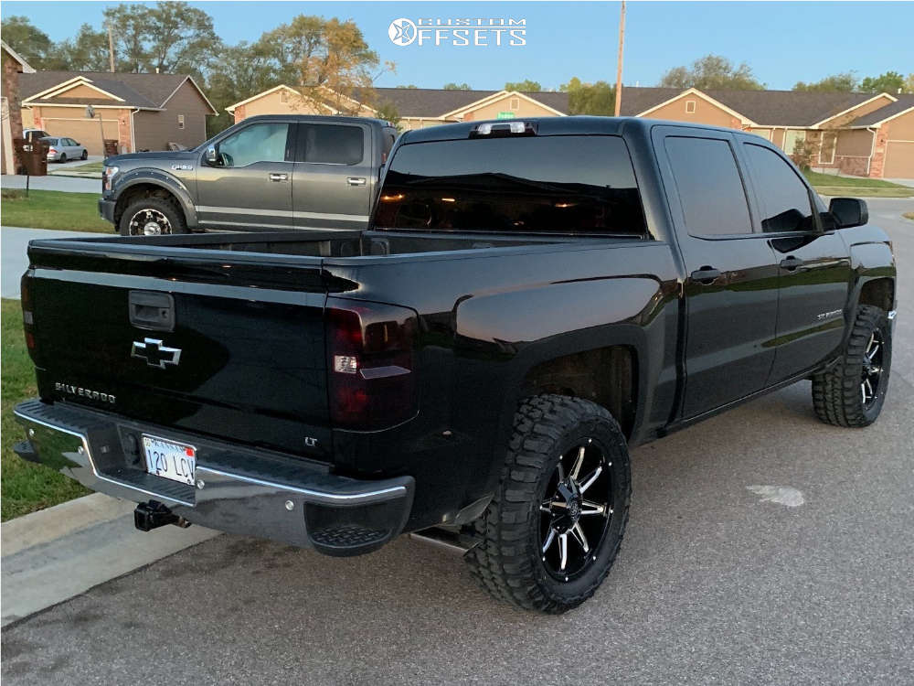 2014 Chevrolet Silverado 1500 with 20x9 Mayhem Rampage and 33/12.5R20 ...