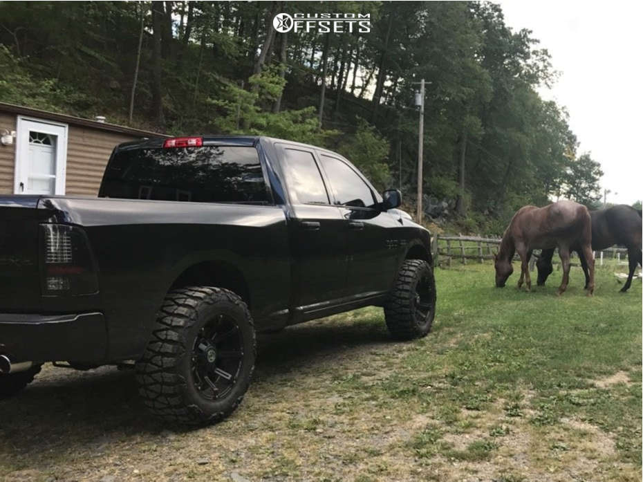 2017 Ram 1500 with 20x10 -24 Anthem Off-Road Defender and 35/12.5R20 ...