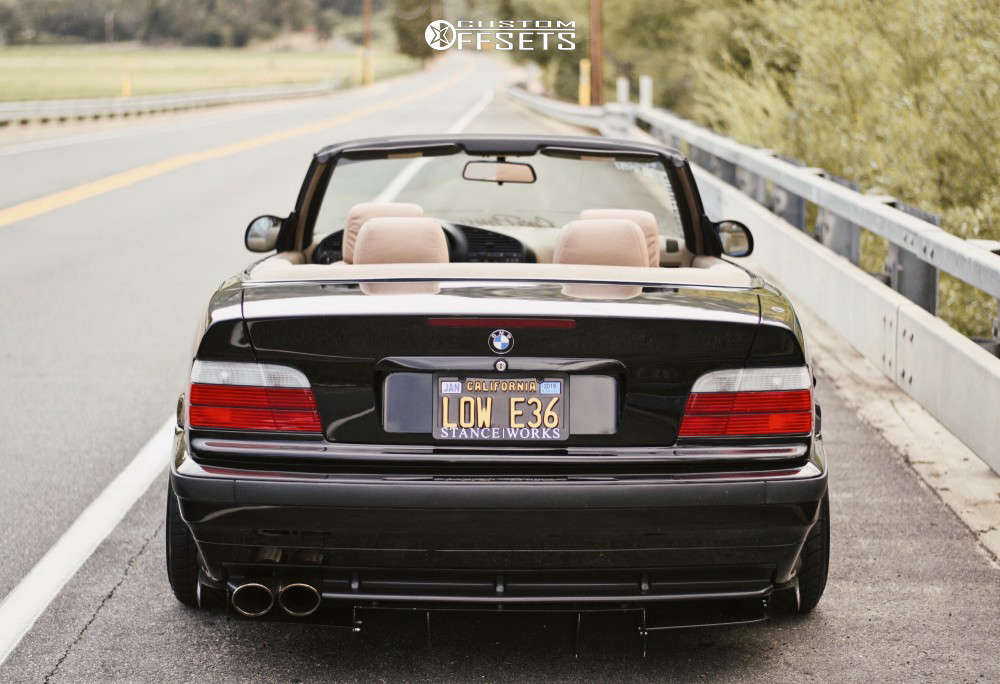 1999 BMW 3 Series with 18x9 22 VSP Type2 and 215/35R18 Nitto Neo Gen ...