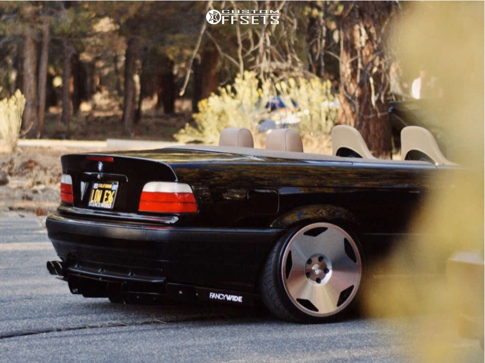 1999 BMW 3 Series with 18x9 22 VSP Type2 and 215/35R18 Nitto Neo Gen ...