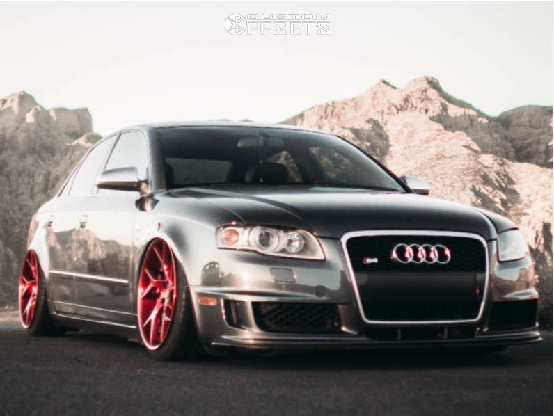 Stanced Audi S4 B7