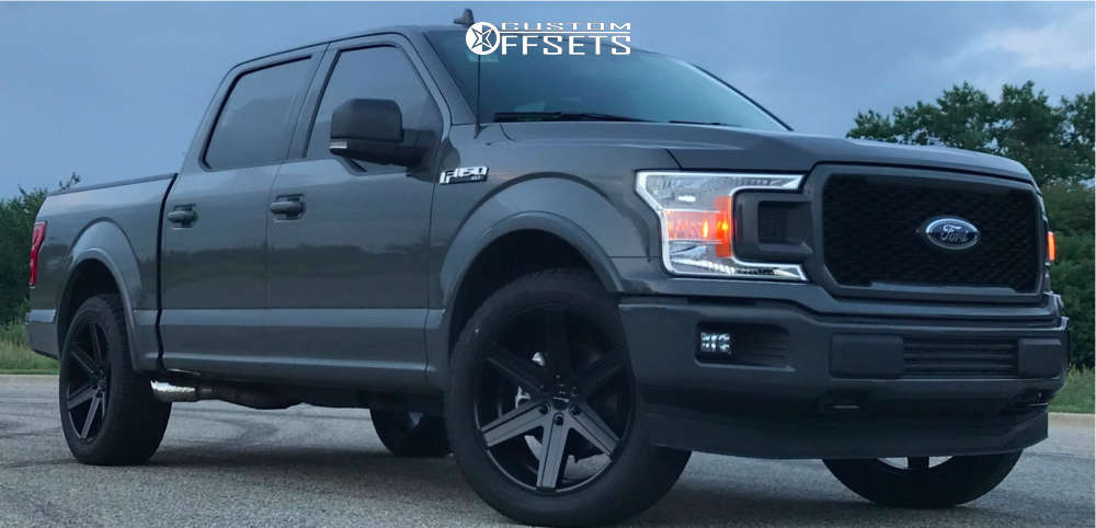 2018 Ford F-150 with 22x10 20 Giovanna Dramuno-6 and 305/45R22 Falken ...