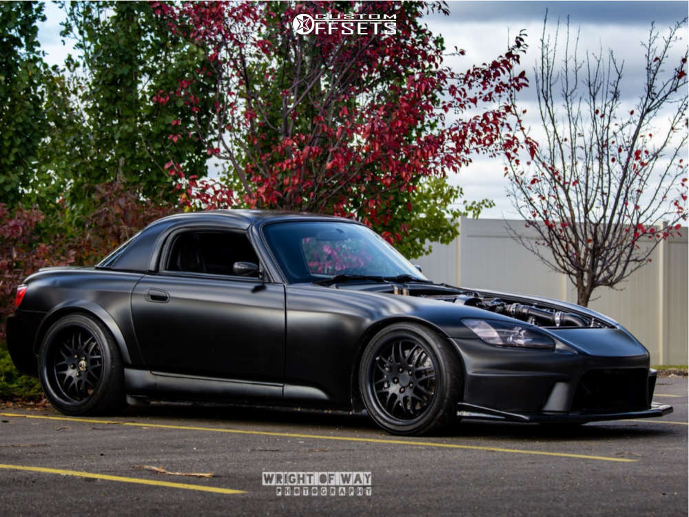 2000 Honda S2000 with 18x9.5 57 CCW Sp16a and 255/35R18 Toyo Tires ...