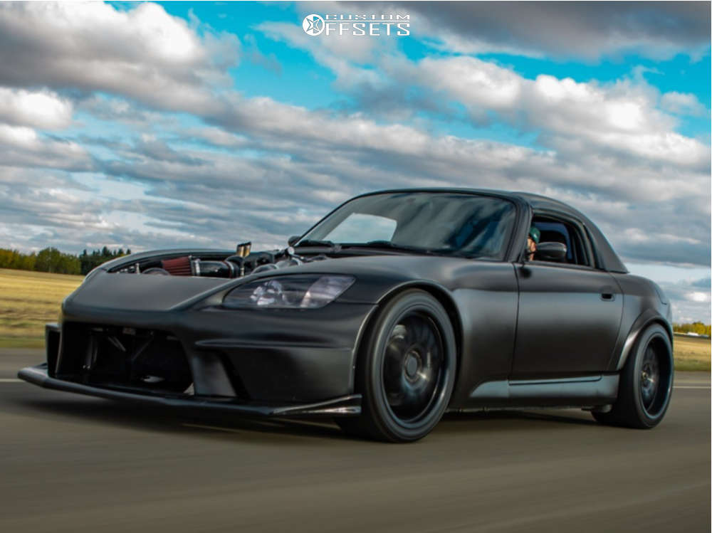 2000 Honda S2000 with 18x9.5 57 CCW Sp16a and 255/35R18 Toyo Tires ...