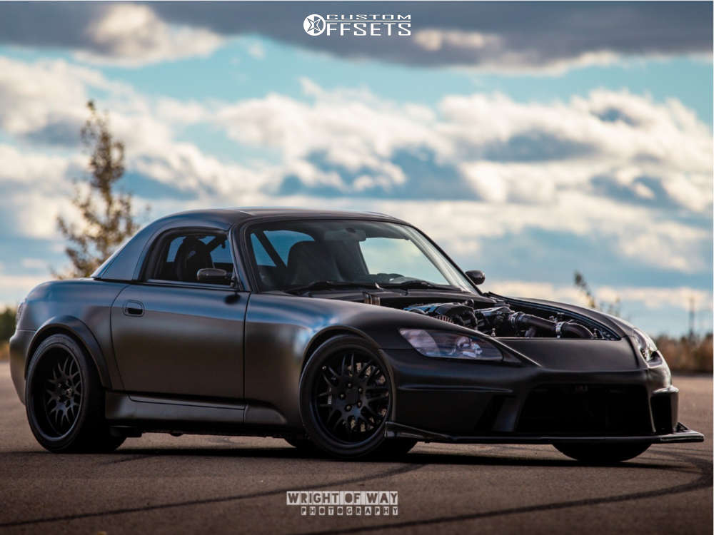 2000 Honda S2000 with 18x9.5 57 CCW Sp16a and 255/35R18 Toyo Tires ...