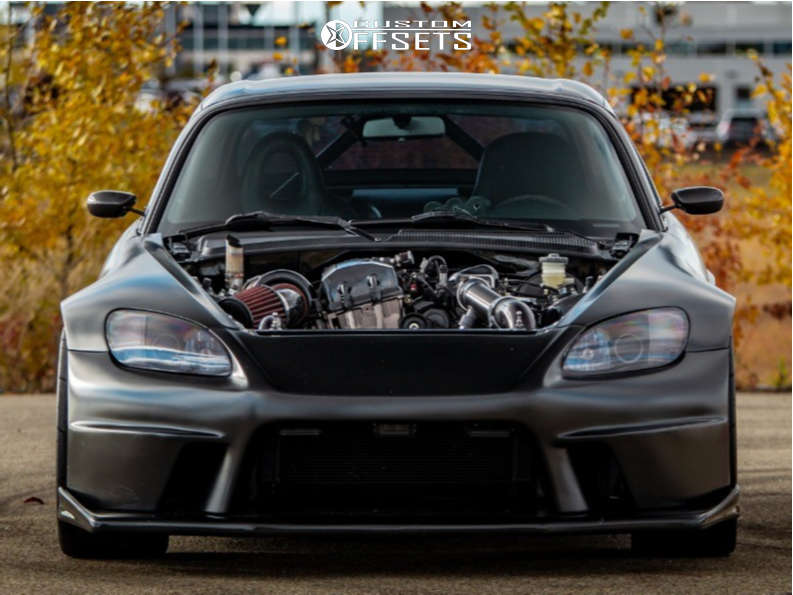 2000 Honda S2000 with 18x9.5 57 CCW Sp16a and 255/35R18 Toyo Tires ...