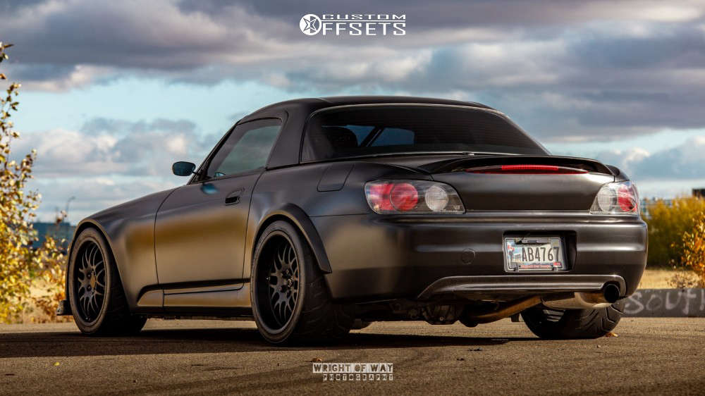 2000 Honda S2000 with 18x9.5 57 CCW Sp16a and 255/35R18 Toyo Tires ...
