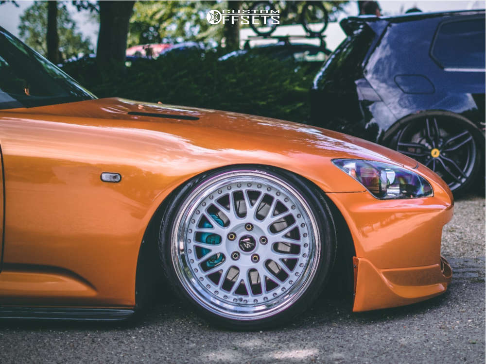 2004 Honda S2000 with 18x9.5 17 Work VS XX and 215/35R18 Nankang NS-20 ...