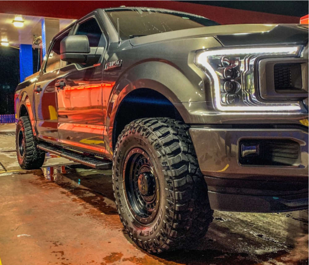 2018 Ford F-150 with 17x9 -12 XD Xd136 and 295/70R17 Cooper Discoverer ...