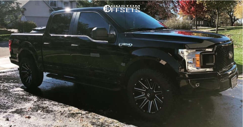 2018 Ford F-150 with 20x9 1 Fuel Contra and 33/11.5R20 Nitto Ridge ...