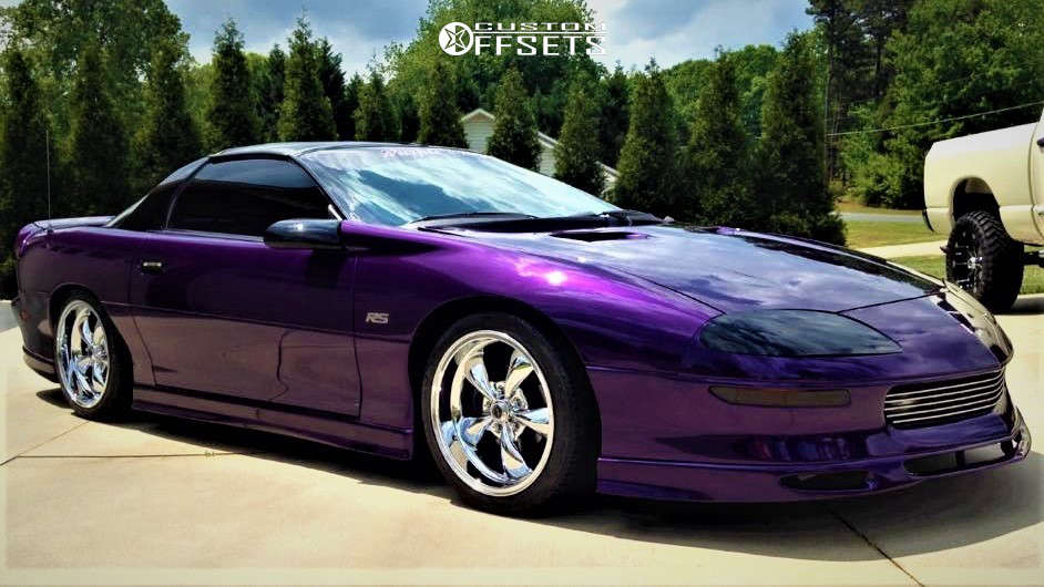 1997 Chevrolet Camaro with 18x9 24 American Racing Torq Thrust M and ...