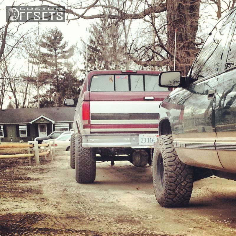 1996 Ford F-150 with 15x10 -52 Mickey Thompson Side Biter and 33/12 ...
