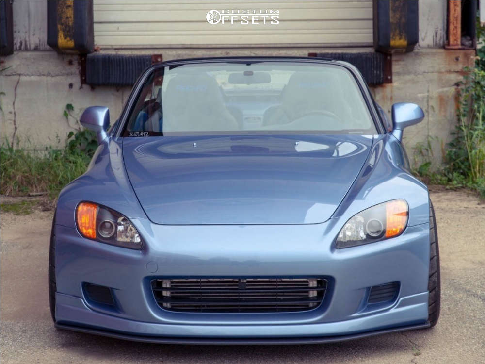 2003 Honda S2000 with 17x10 45 Volk Ce28n and 255/40R17 Hankook Ventus ...