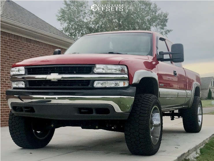 2000 Chevrolet Silverado 1500 with 20x12 -44 Cali Offroad Distorted and ...